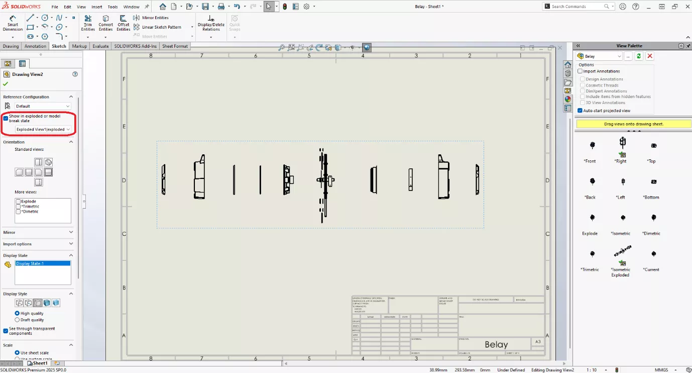 How To Create An Exploded View In Solidworks Beginner Tutorial